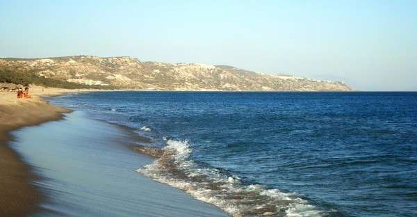 Polemi Golden beach beach in Kos, Kos :: Beachoo